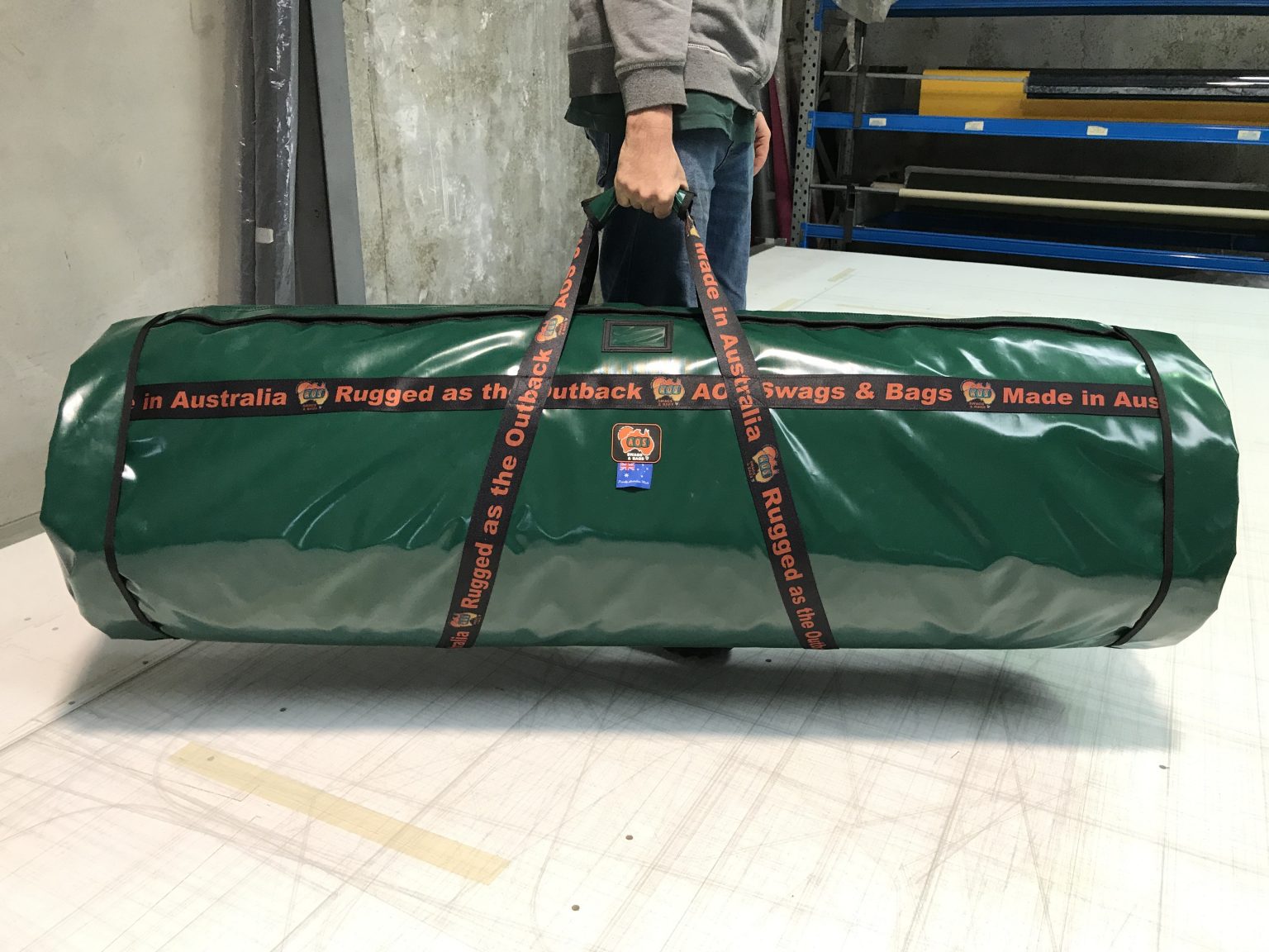 AOS Australian Made SPS Queen Swag - Swag Protection Bag System with 3/ ...