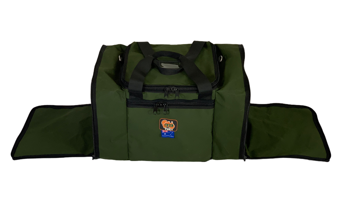 AOS Australian Made Standard Canvas Small Gear Bag - 66 x 35 x 37cm ...