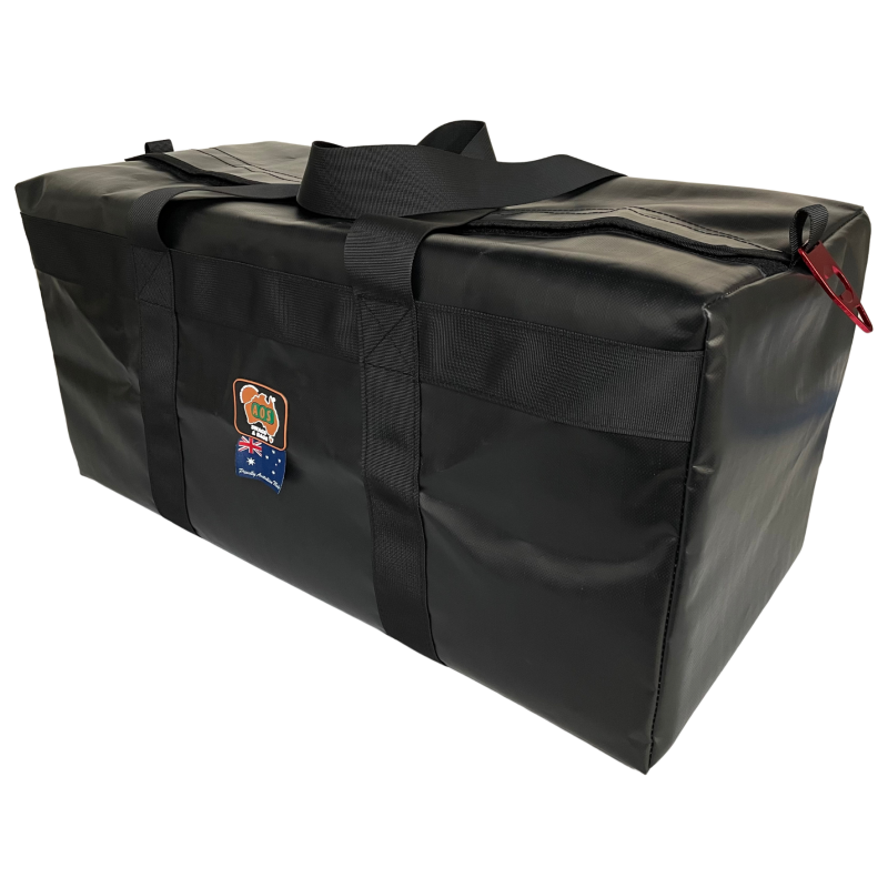 AOS AUSTRALIAN MADE PVC KIT BAG MARINE CAMPING - 2 SIZES - 4 COLOURS ...
