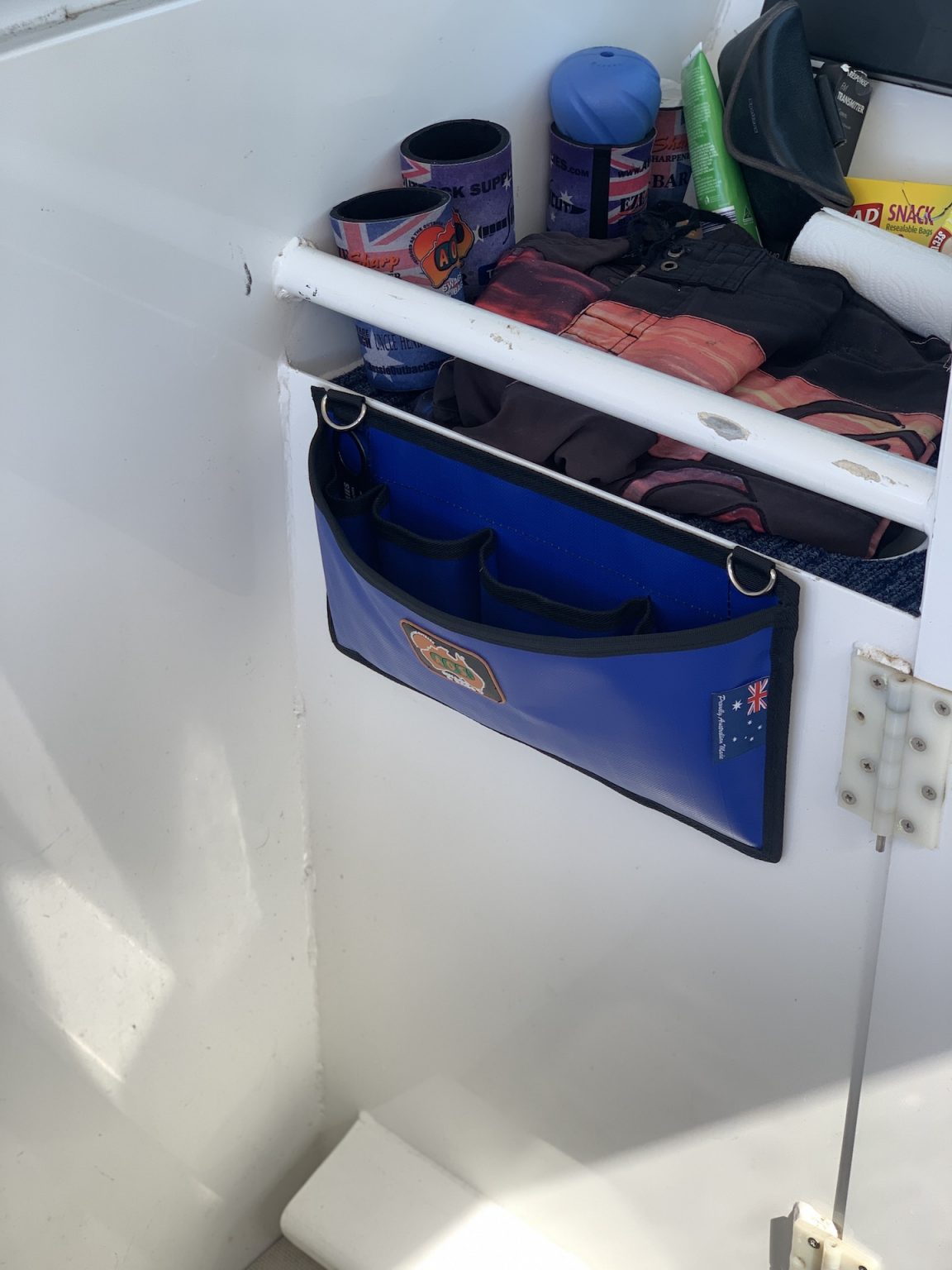AOS 4WD Marine Australian Made PVC Dashboard storage Organiser 6 ...