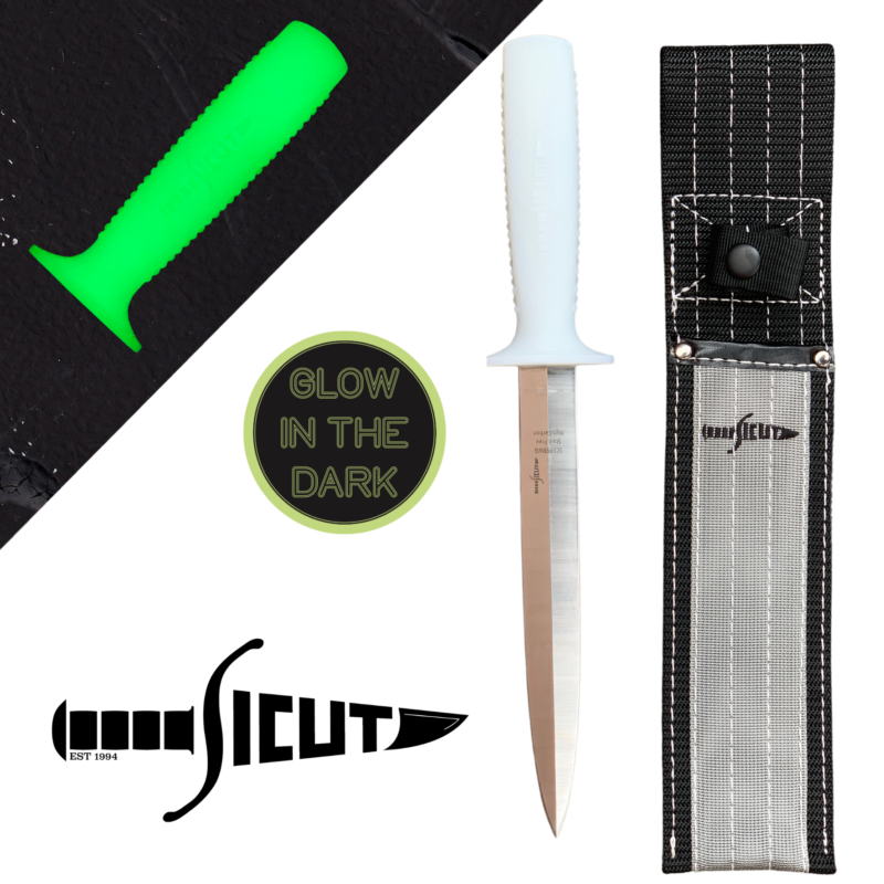 *SVA* SICUT 8" Pig Sticking Knife Glow in the Dark Handle W/SH - Aussie ...