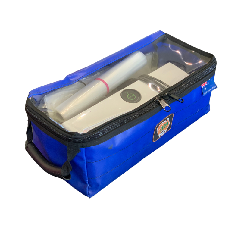 AOS Aus Made PVC 4WD Marine Cargo Storage Drawer Bag with Clear Top ...
