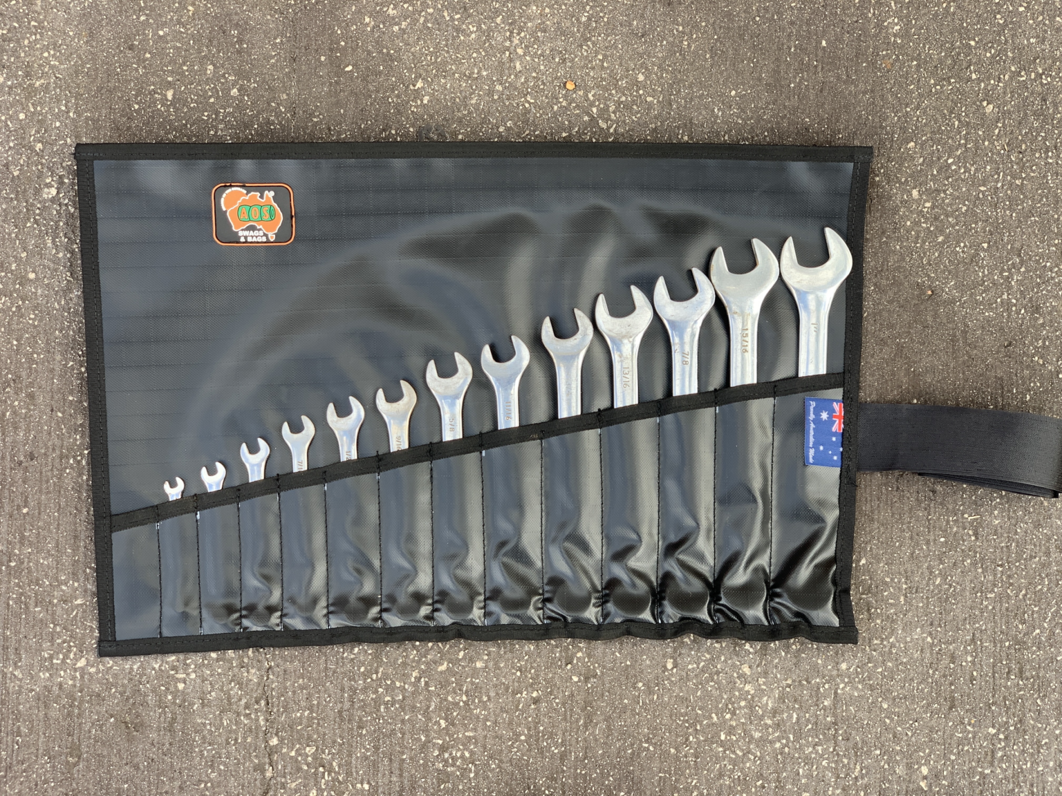 AOS Australian Made PVC Spanner Roll, Tool Wrap , Tool Case - Standard ...