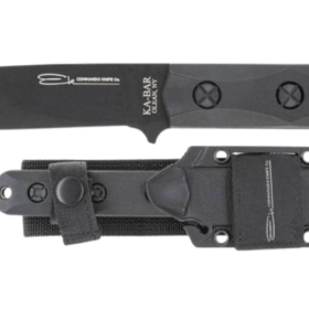 KA-BAR BK19 Becker Nessmuk Tan Fixed Blade Knife 4.31" 1095, Tan ...