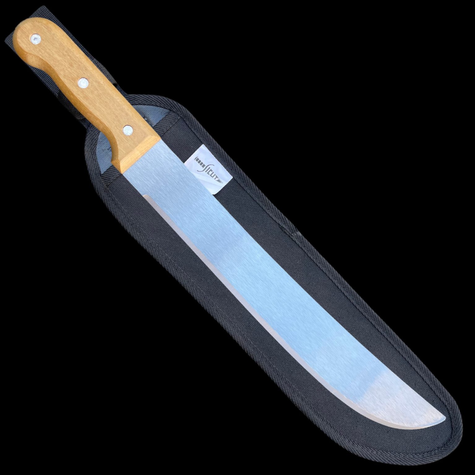 *SVA* Tramontina 14" Bush Machete with Canvas Sheath, Belt Loop ...