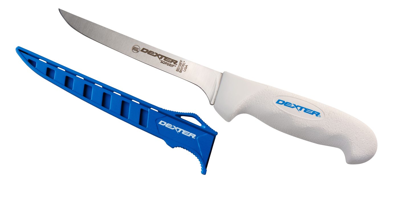 DEXTER 6" Flex Fillet Knife W/Edge Guard, SG136FFEG/24900 - Aussie ...