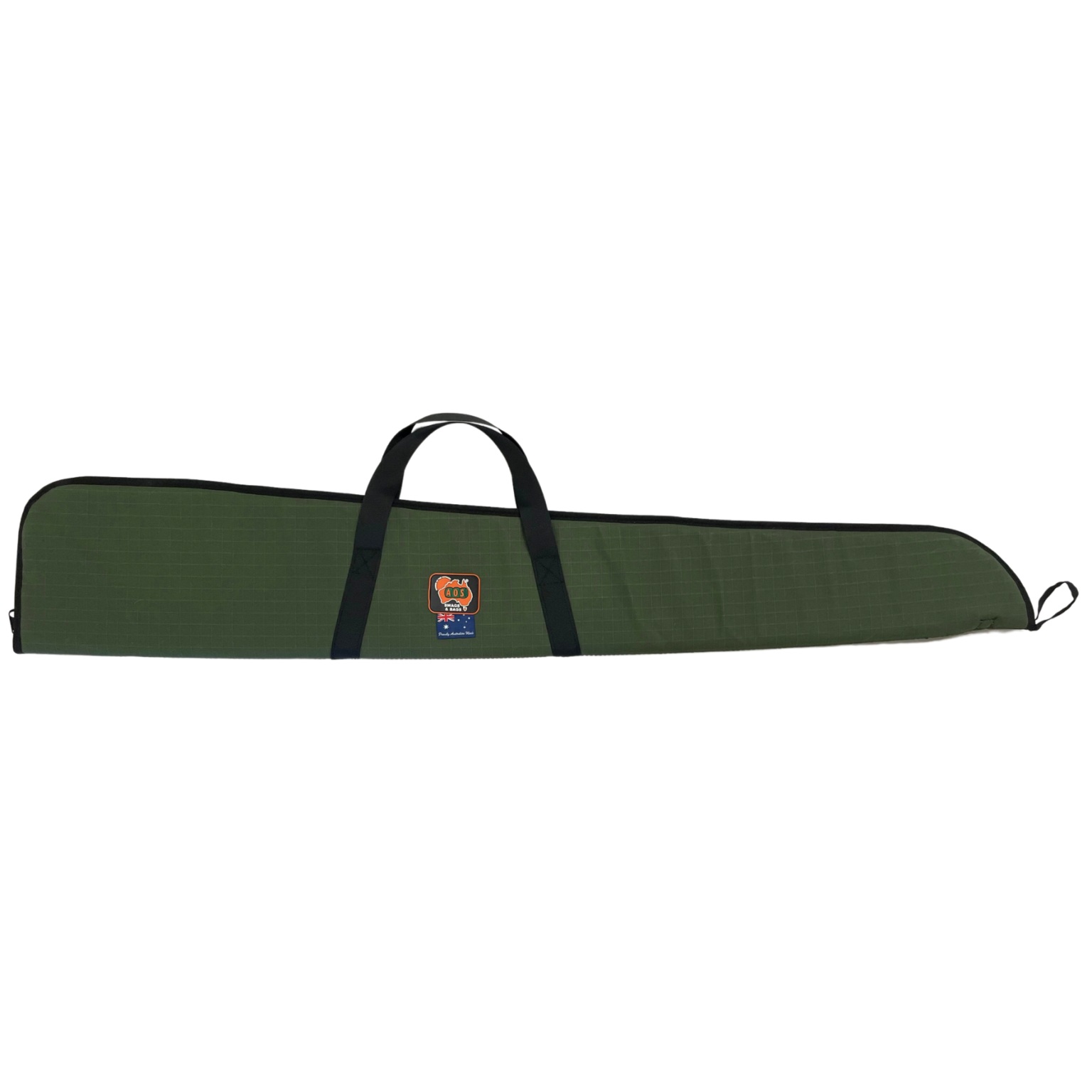 AOS Australian Made Old School Canvas Rifle Bag, Padded, Scoped Gun Bag ...