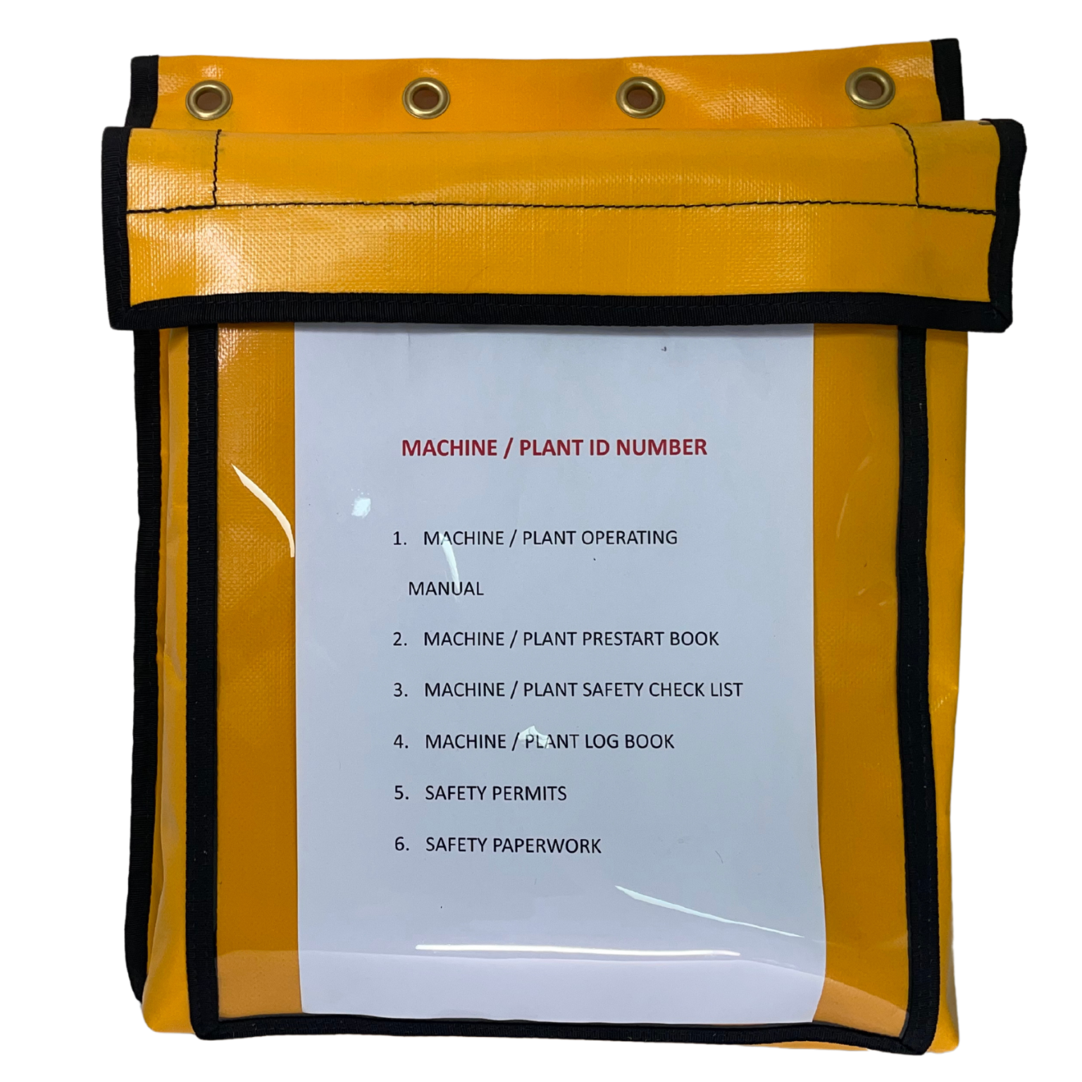 AOS Australian Made Deluxe A4 Portrait Pre Start Document Log Book ...