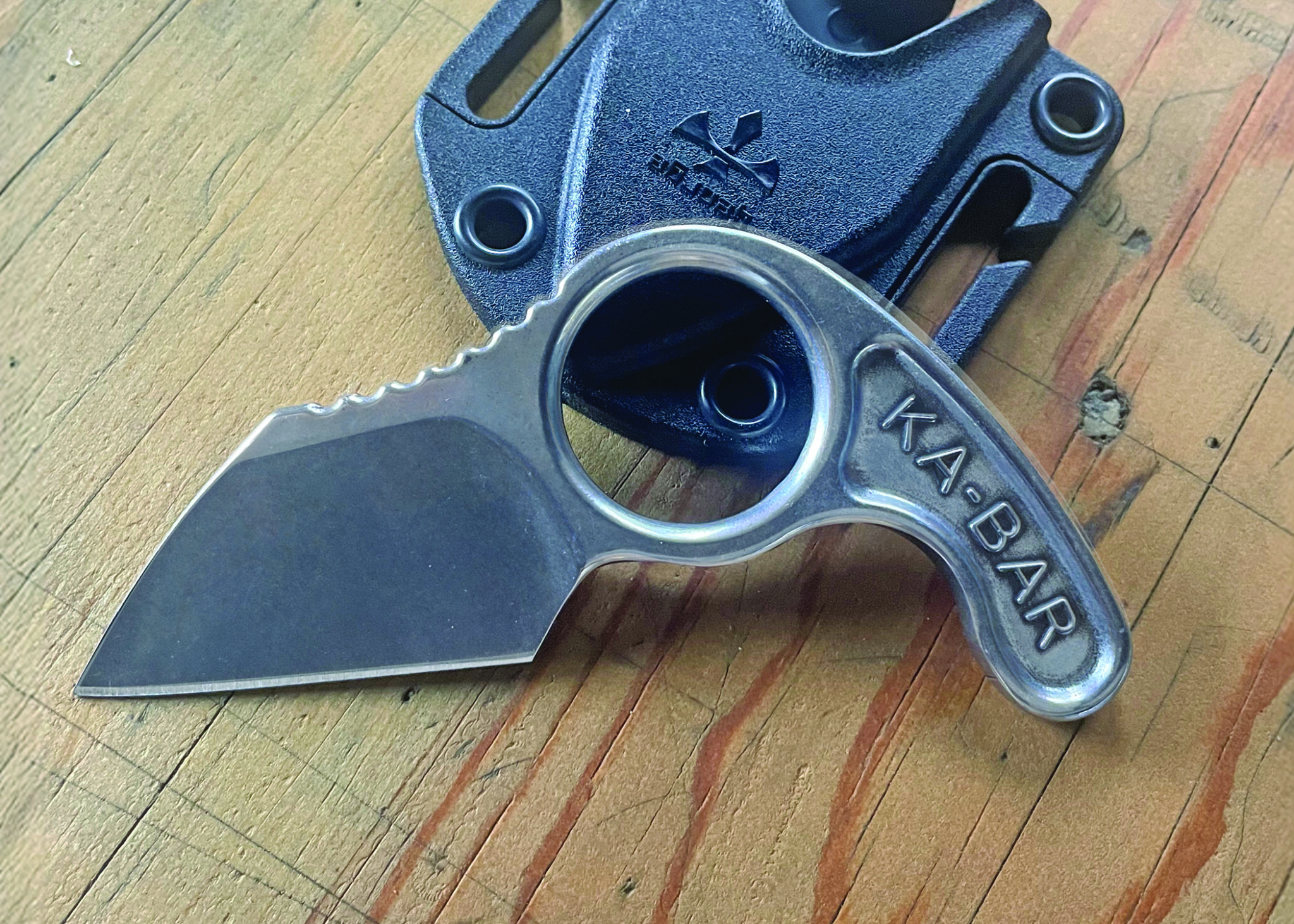 KA-BAR George Roscoe – Compact USA-Made EDC Fixed Blade Knife