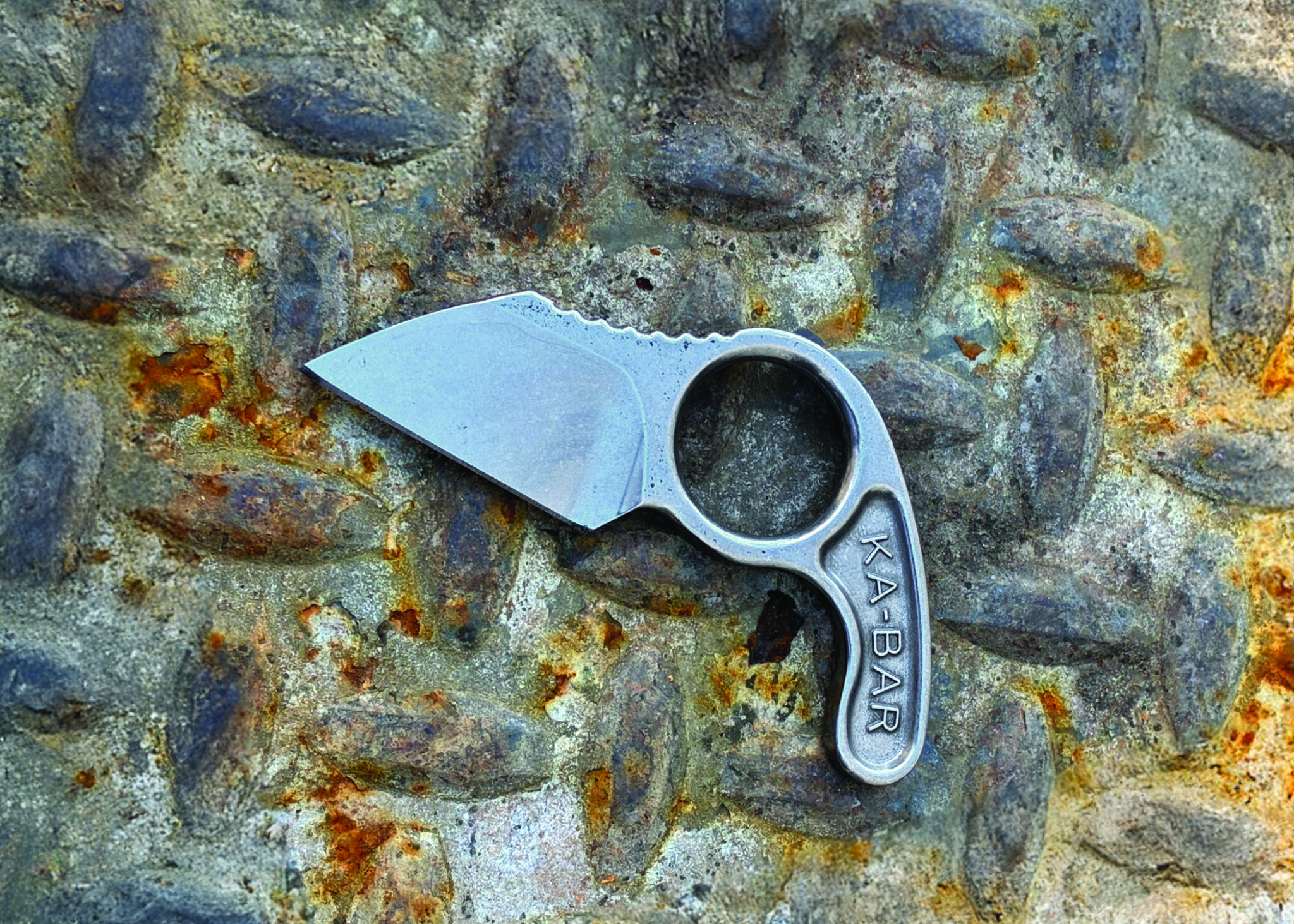 KA-BAR George Roscoe – Compact USA-Made EDC Fixed Blade Knife